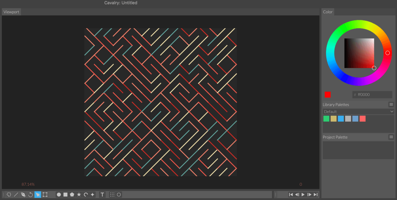 Cavalry: motion design szoftver a Mainframe-től - Meshmag