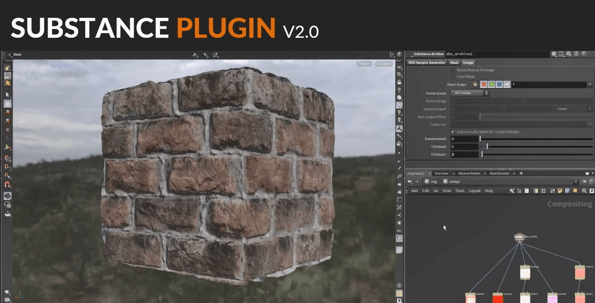 Jön a Substance in Houdini 2.0 - Meshmag