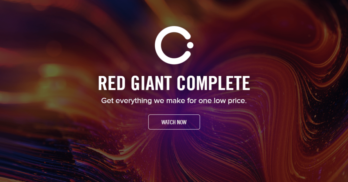 Itt a Red Giant Complete a Red Giant-tól - Meshmag